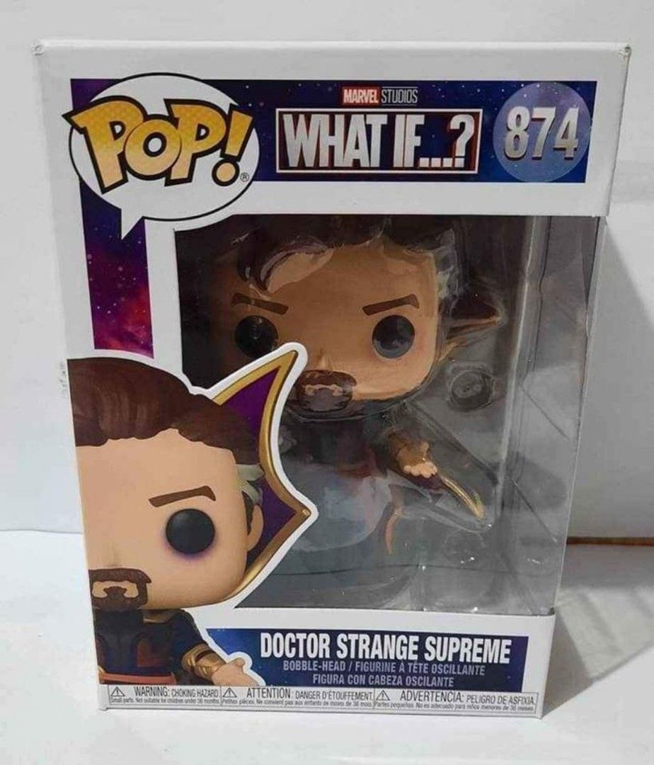 Funko Pop Marvel Studios What if Doctor Strange Supreme on Carousell