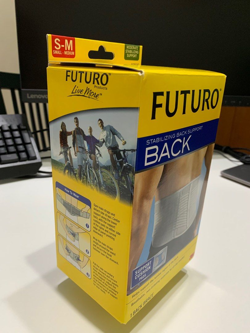 3M FUTURO Stabilizing Back Support Small-Medium, Health & Nutrition ...