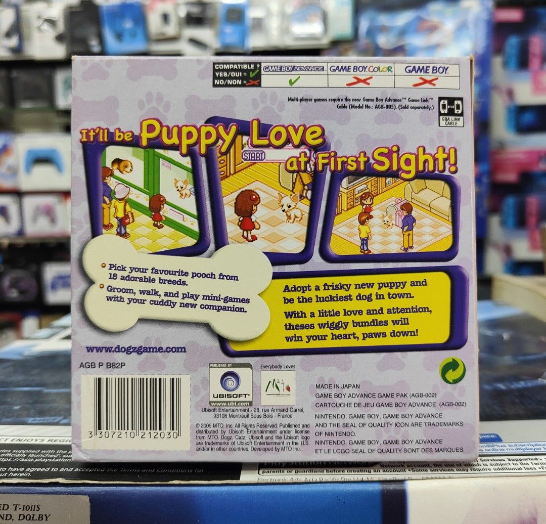 Game Boy Advance Dogz, Video Gaming, Video Games, Nintendo on Carousell