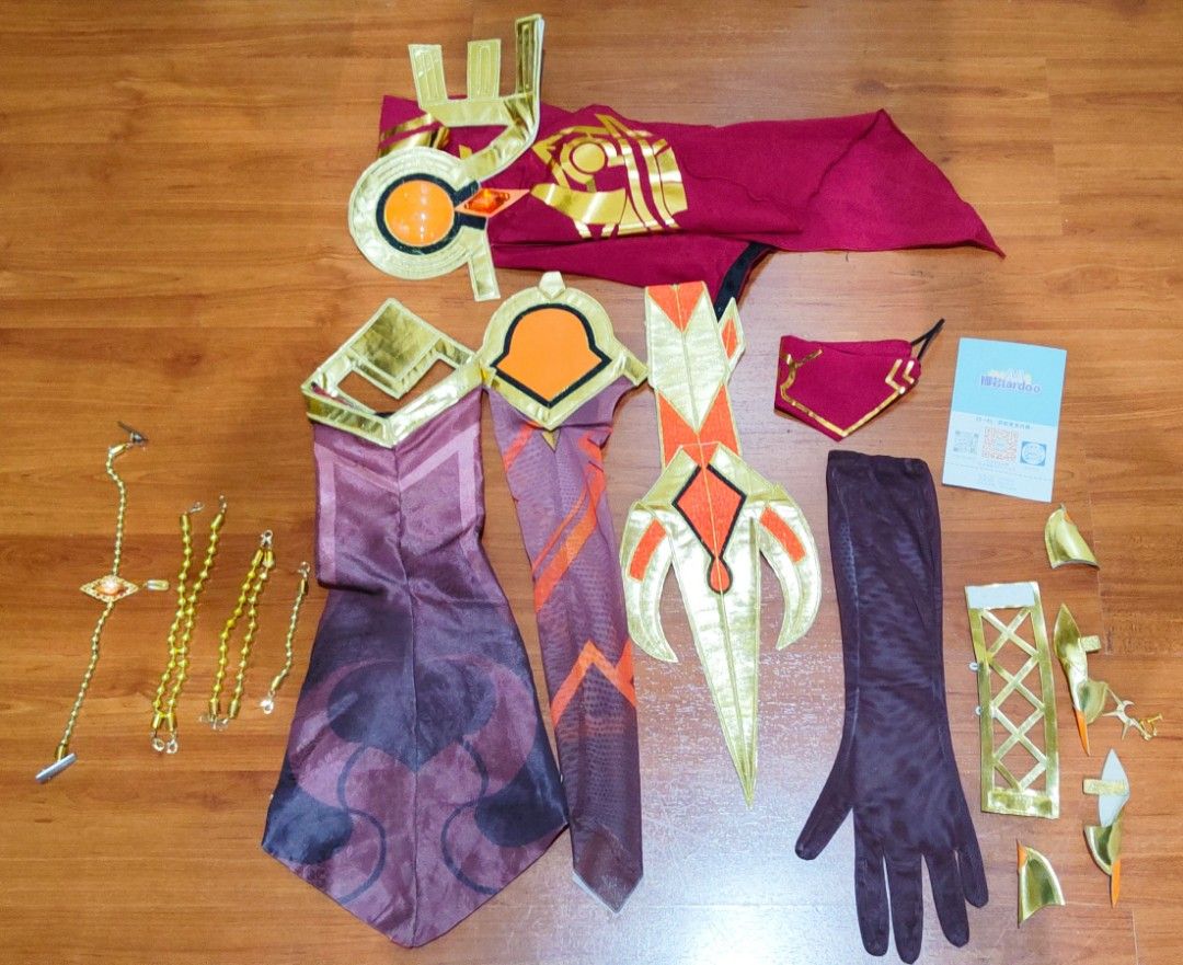 Genshin eremite babel cosplay brand new on Carousell