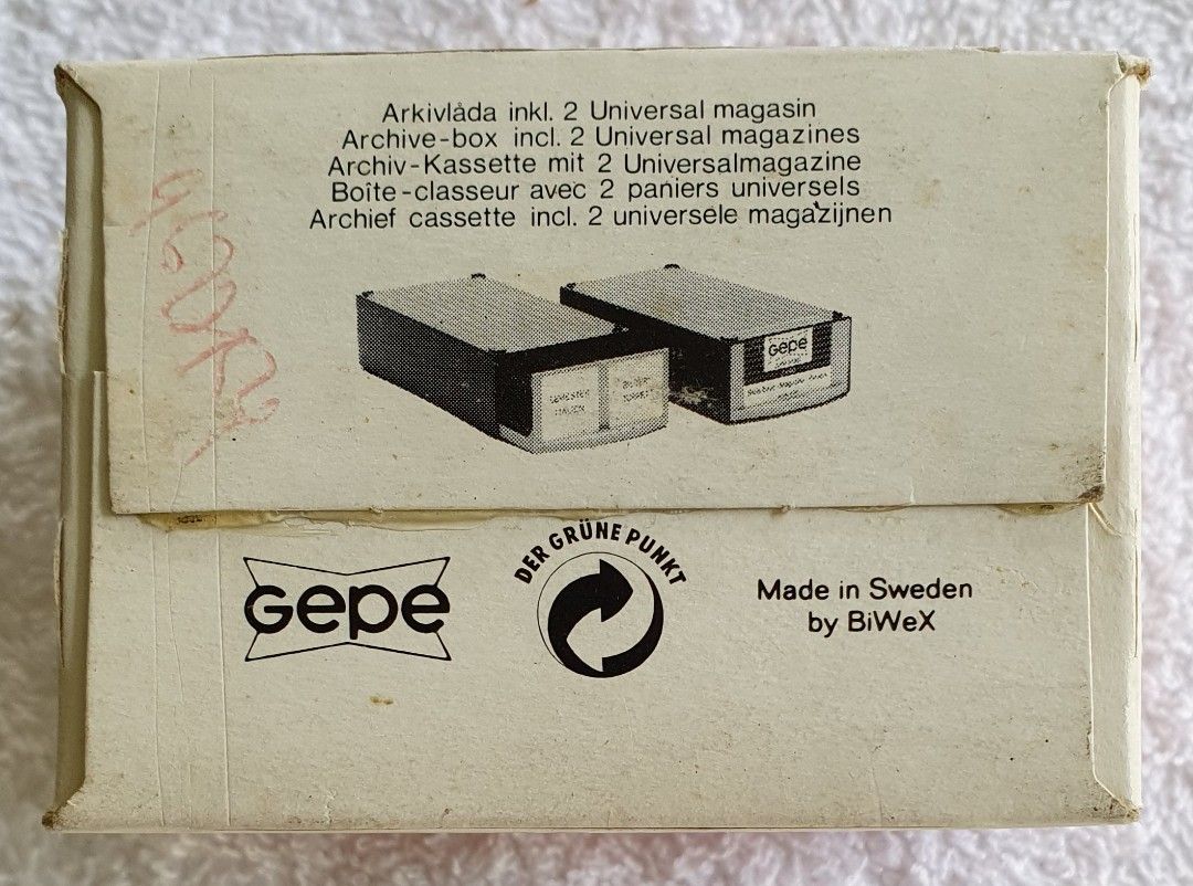 Gepe 35mm Film Anti-Newton Glass Slide Mounts (24x36mm) - Made in ...