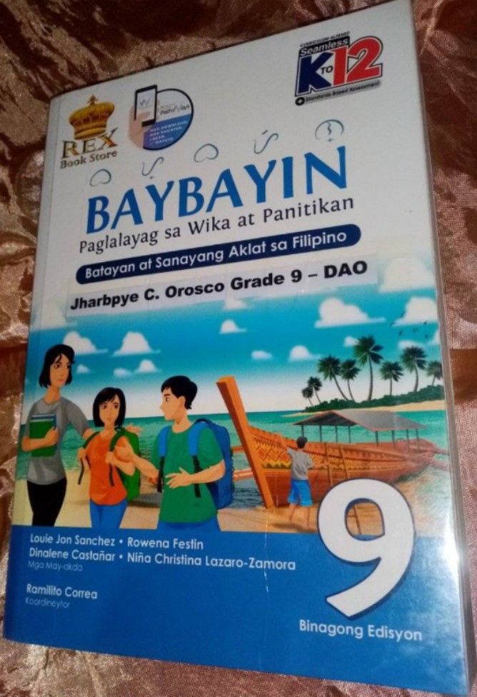 Grade 9 Baybayin Filipino, Hobbies & Toys, Books & Magazines, Textbooks ...