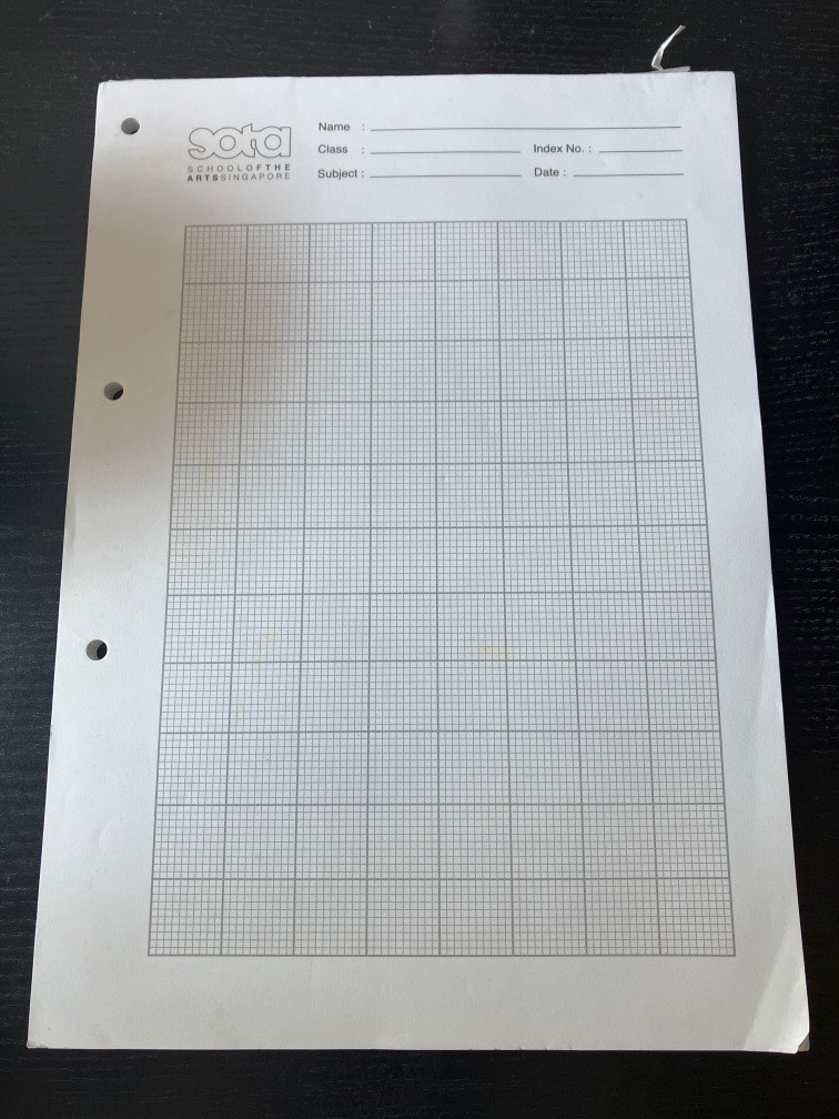 Graph paper (SOTA), Hobbies & Toys, Stationery & Craft, Stationery ...