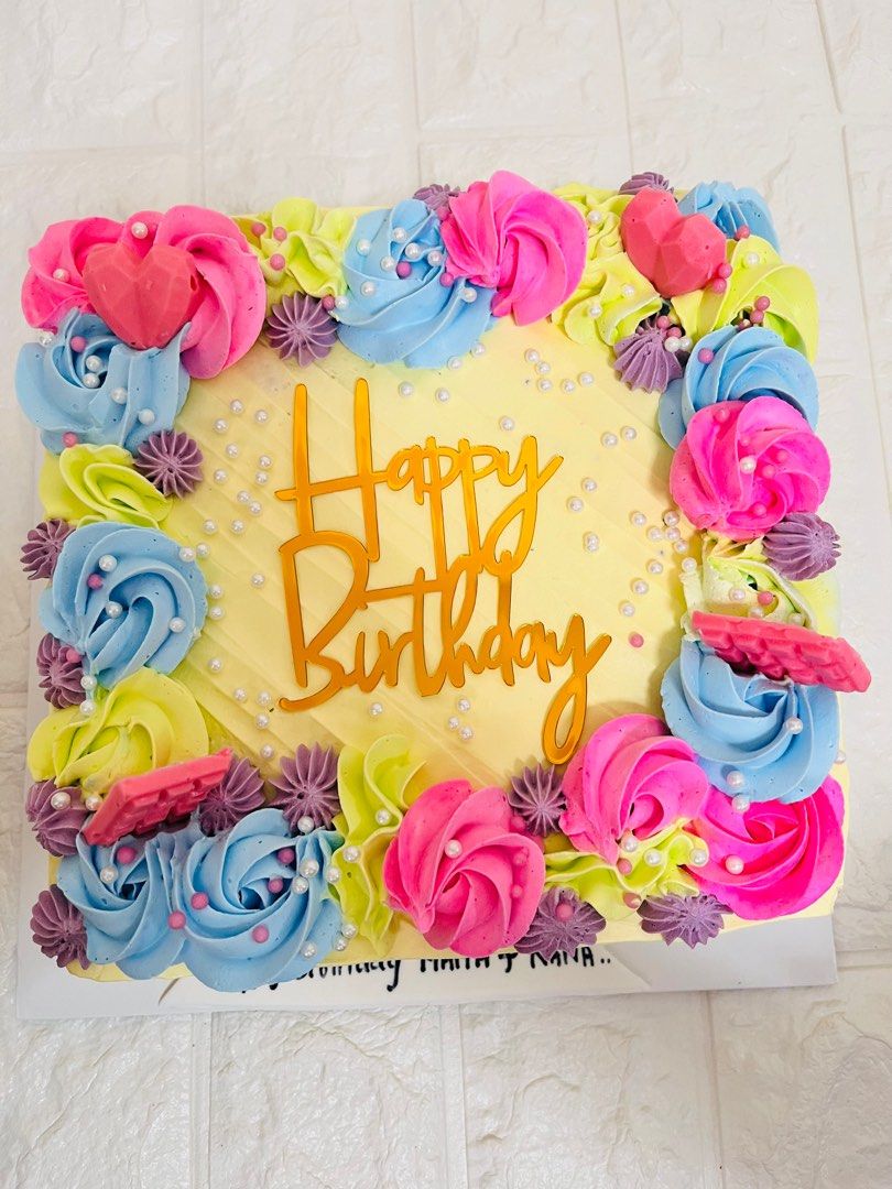 Halal cake/eggless cake/wedding cake/ birthday cake/engagement cake ...