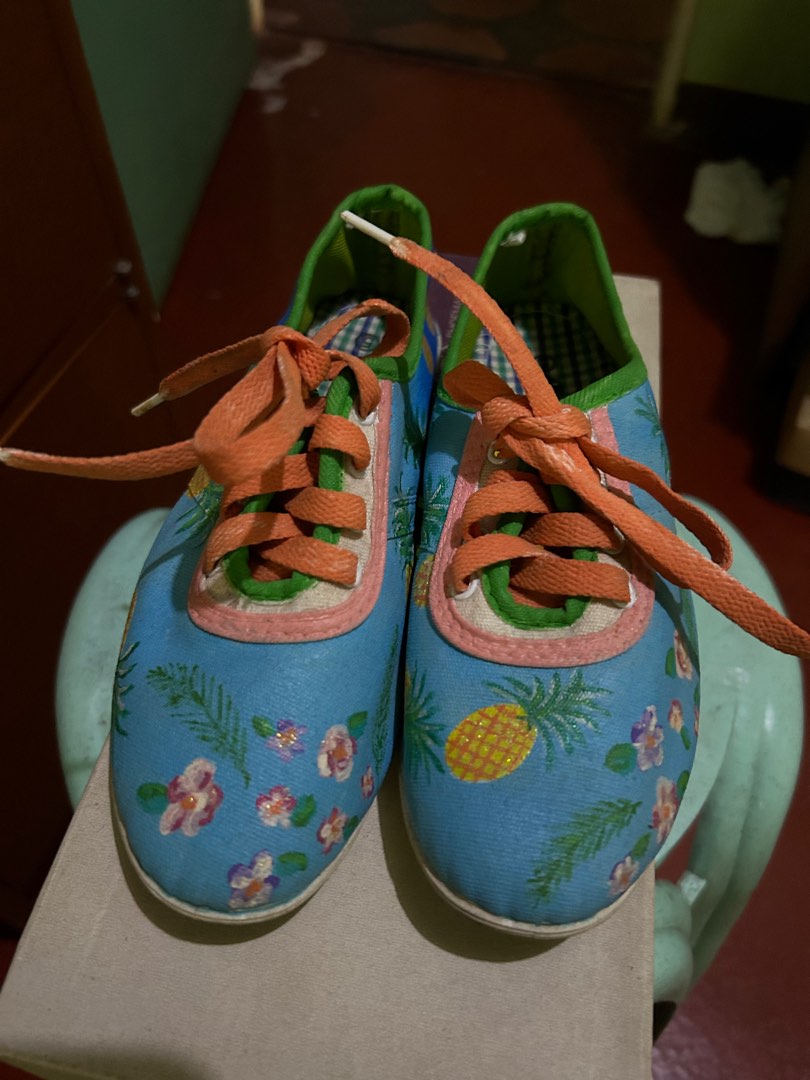Hand painted Keds inspired shoes, Women's Fashion, Footwear, Sneakers ...