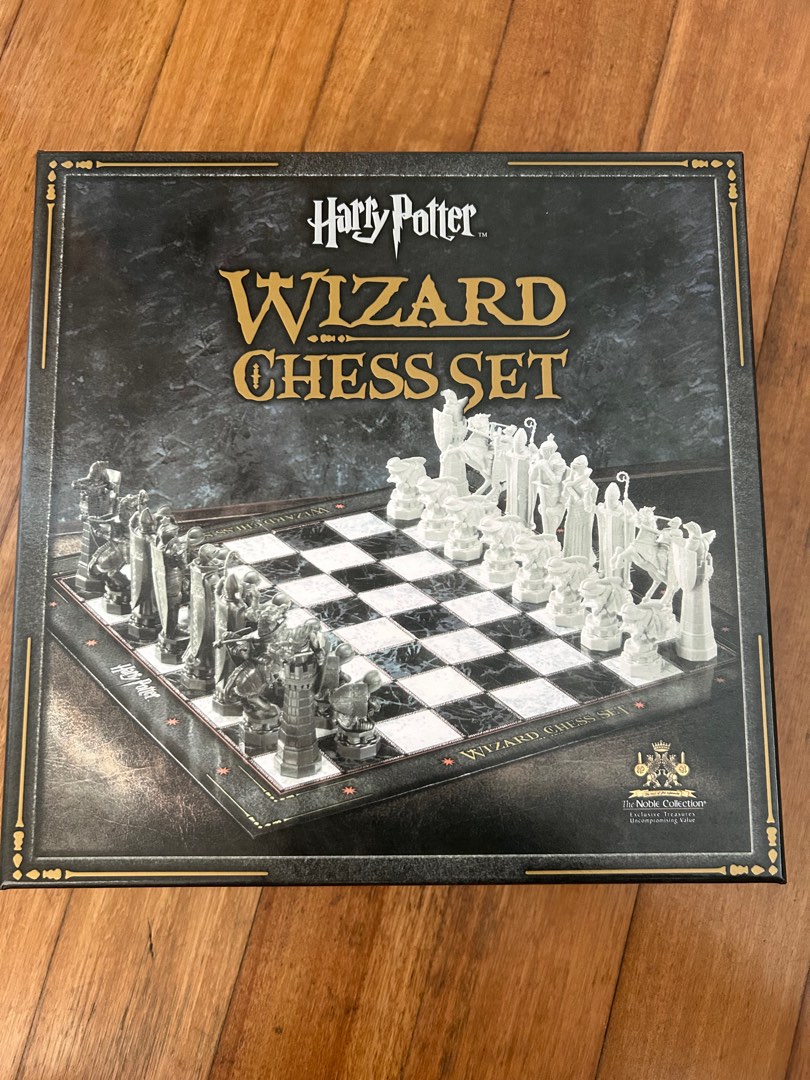 Harry Potter - Wizard Chess Set, Hobbies & Toys, Toys & Games on Carousell