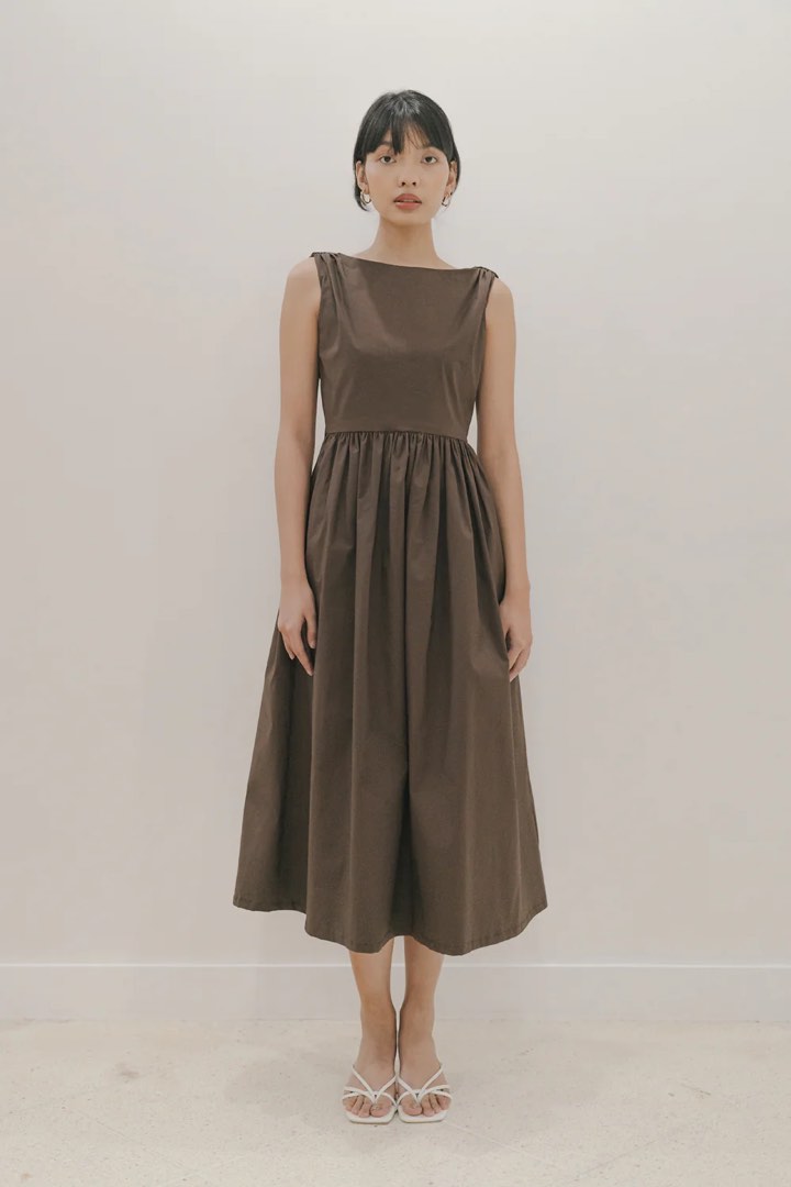 Hinhin Boatneck Dress, Women's Fashion, Dresses & Sets, Dresses on ...