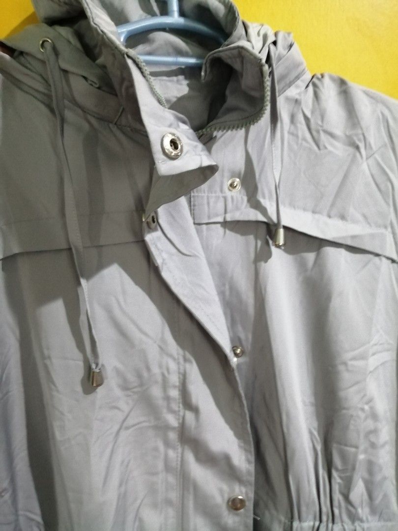 Hoodie Parca Jacket, Women's Fashion, Coats, Jackets and Outerwear on ...