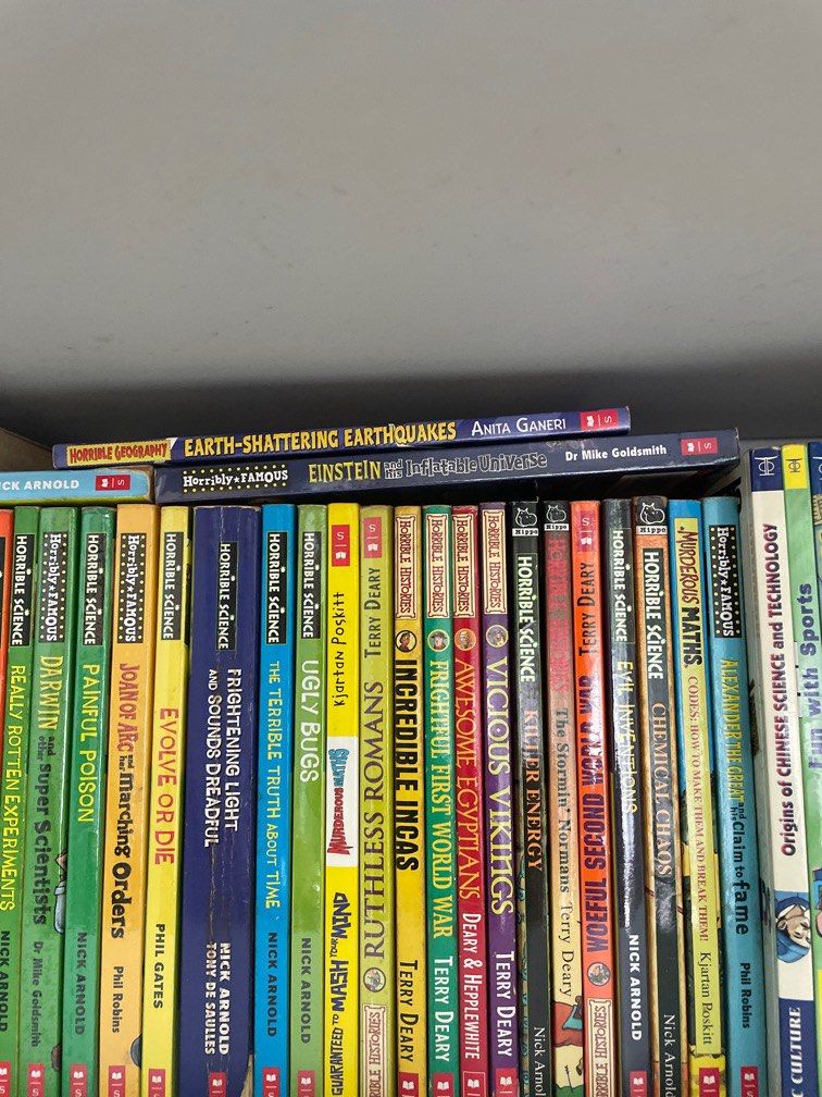 Horrible Science+Horrible Histories+Dead Famous series, Hobbies & Toys ...