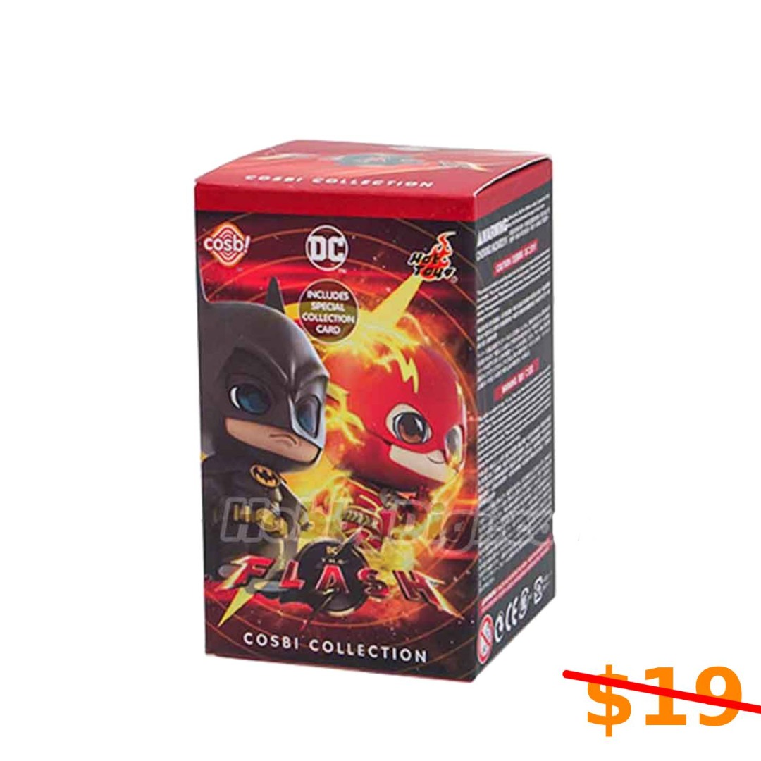 Hot Toys Cosbi The Flash Bobble Head Blind Box (7102443) Brand New ...