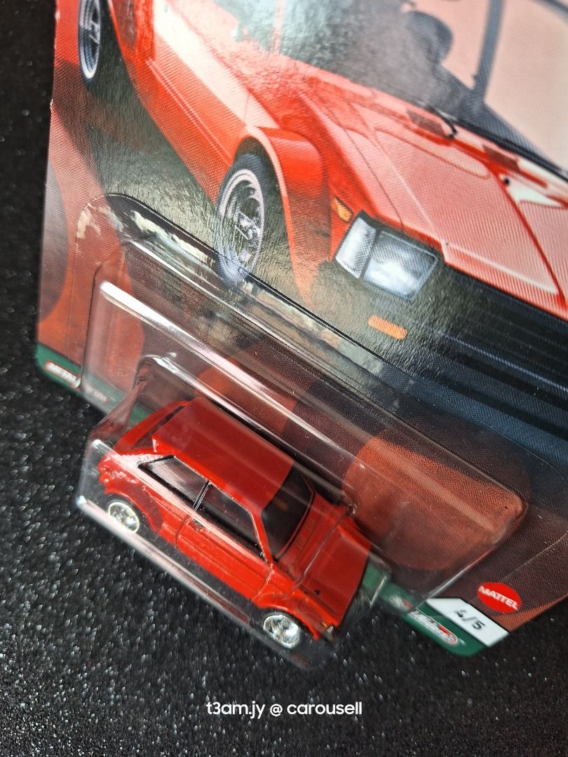 Hot Wheels 81 Toyota Starlet KP61 Toyota Series First Edition Car ...