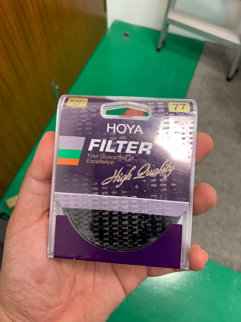 HOYA 77mm R72 Infrared Filter, Photography, Photography Accessories ...