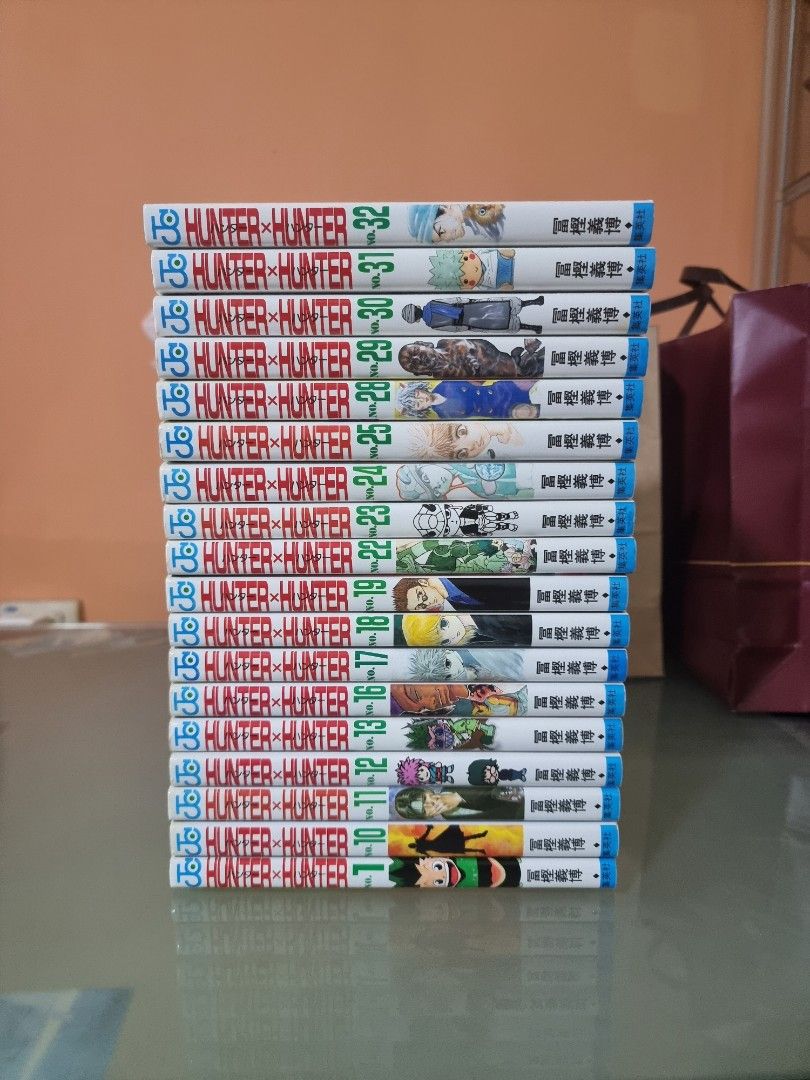 Hunter x Hunter - Japanese Manga - Comics, Hobbies & Toys, Books ...