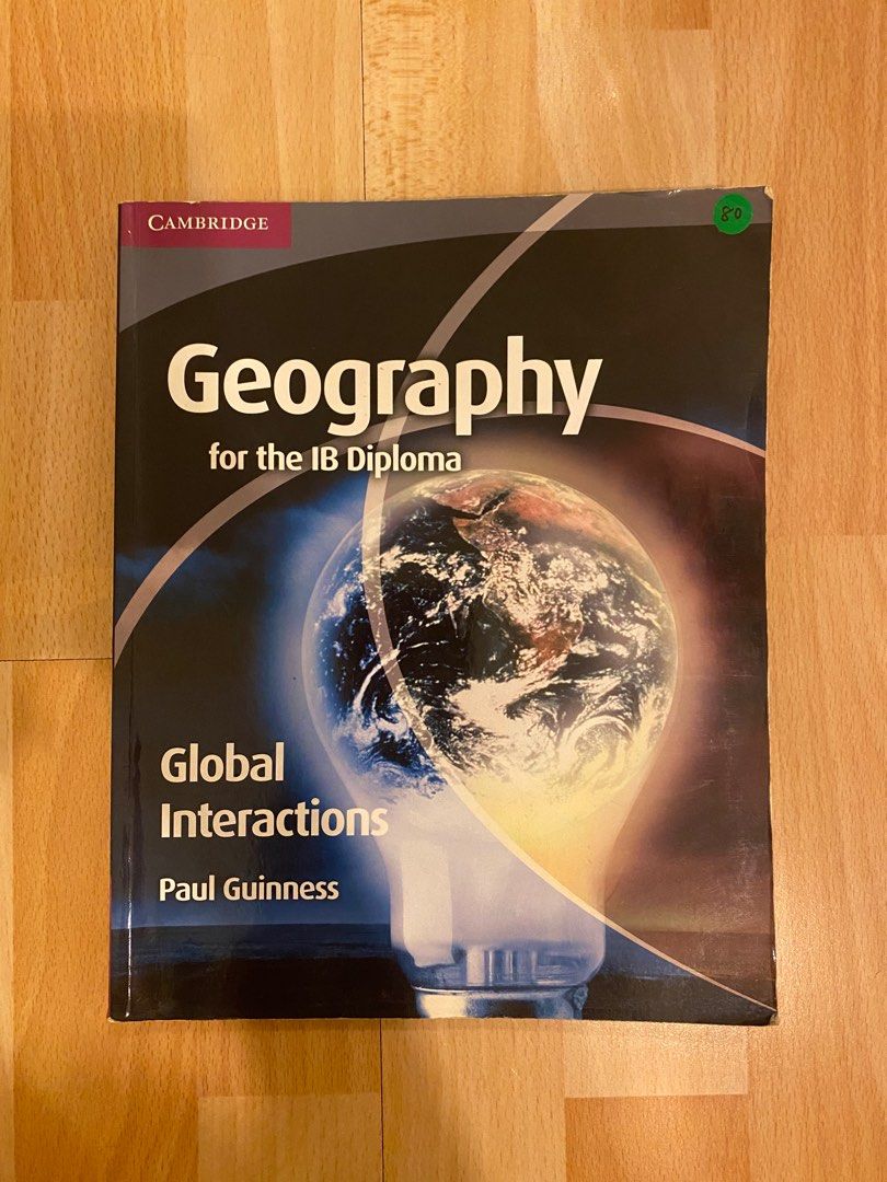 IB Geography Textbook, 興趣及遊戲, 書本 & 文具, 教科書 - Carousell