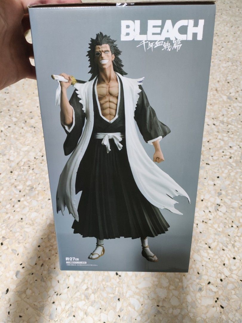 Ichiban Kuji Bleach TYBW Last Prize Zaraki Kenpachi Anime Figure ...
