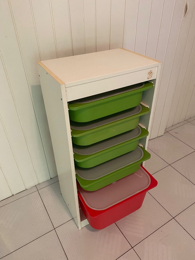 Ikea Trofast drawers, Furniture & Home Living, Furniture, Shelves ...