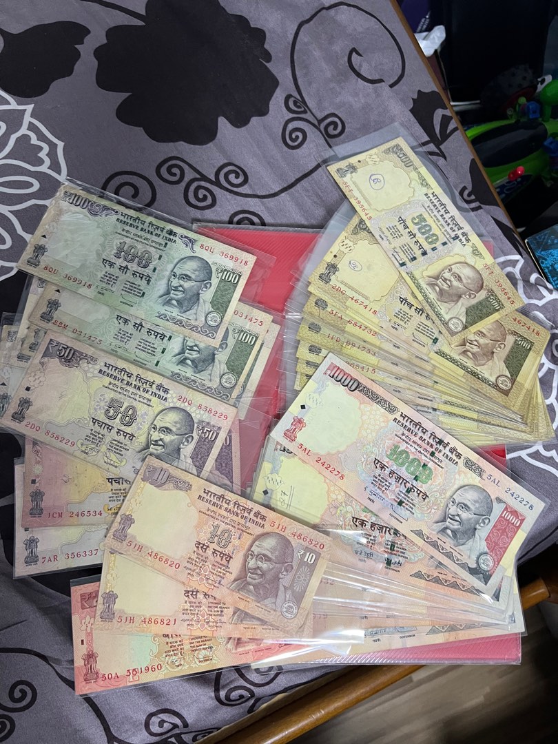 India Old Notes, Hobbies & Toys, Memorabilia & Collectibles, Currency ...
