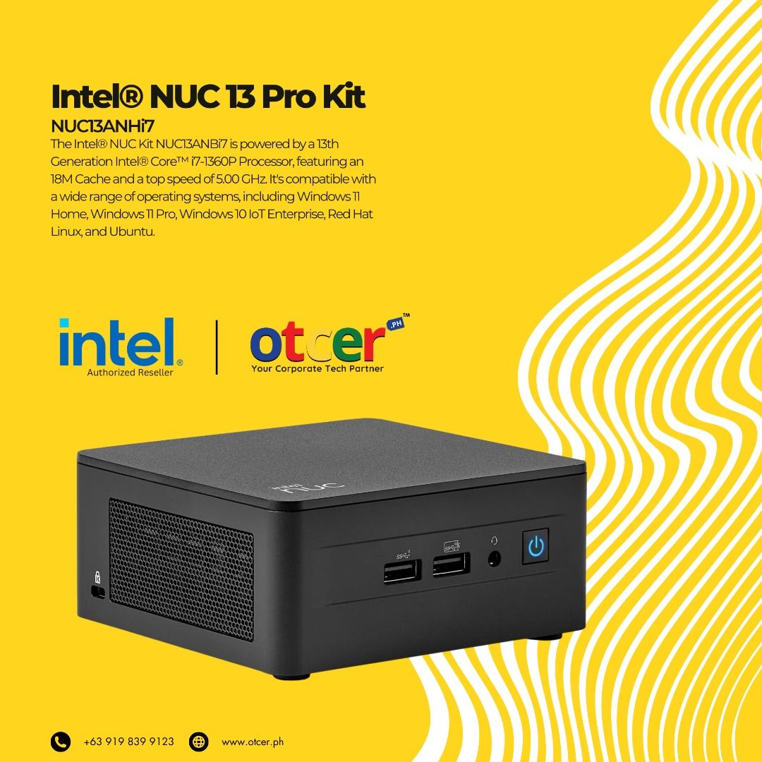 Intel® NUC 13 Pro Kit (NUC13ANHi7), Computers & Tech, Desktops on Carousell