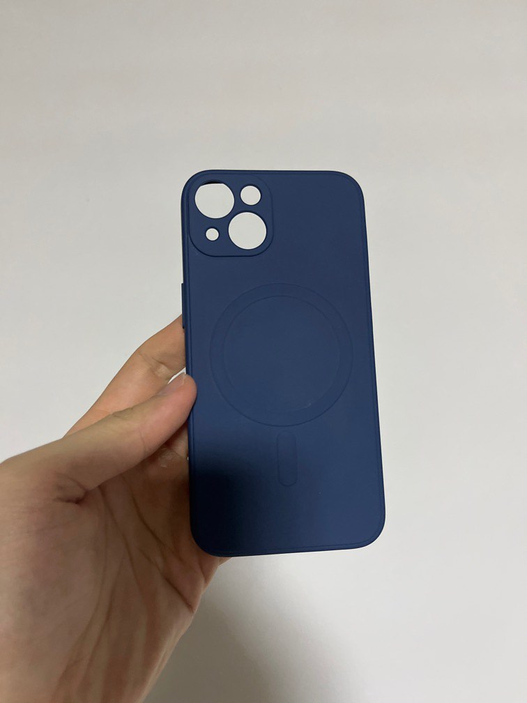 Iphone 13 Navy Blue magsafe case, Mobile Phones & Gadgets, Mobile ...