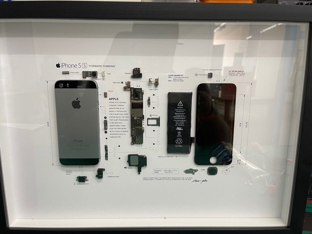 Iphone 5s teardown frame, Mobile Phones & Gadgets, Mobile & Gadget ...
