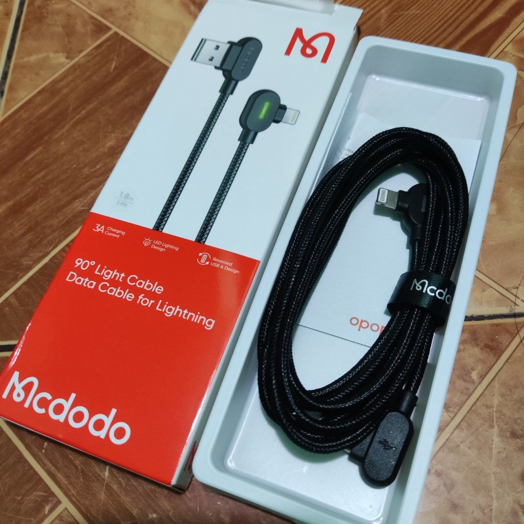 IPHONE ORIGINAL LIGHTNING CABLE MCDODO on Carousell