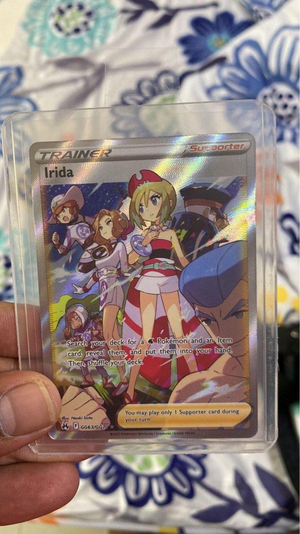 Irida Trainer Pokemon Care, Hobbies & Toys, Toys & Games on Carousell