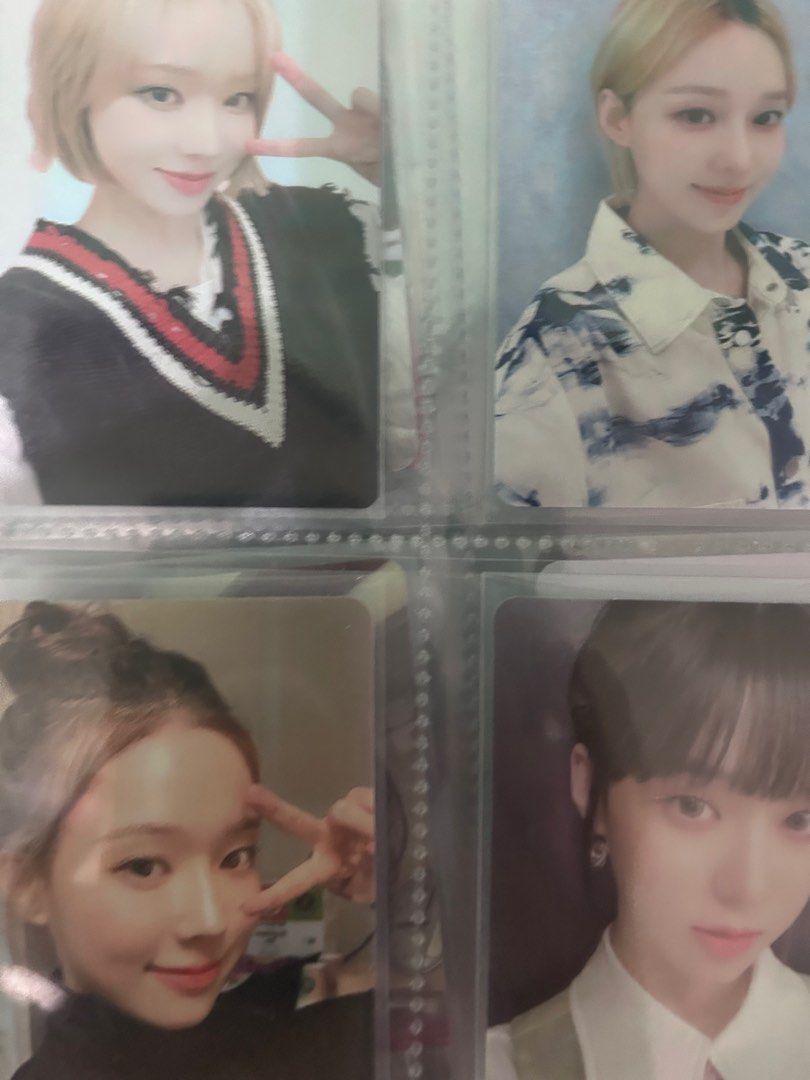 ive aespa balcpink winter lesserafim chaewon rei 小卡 ！有5圖！, 興趣及遊戲, 收藏品及 ...