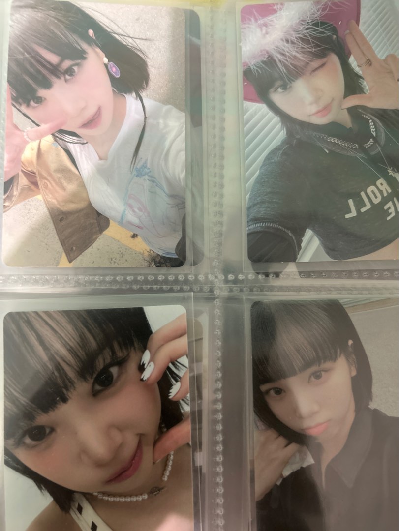 ive aespa balcpink winter lesserafim chaewon rei 小卡 ！有5圖！, 興趣及遊戲, 收藏品及 ...