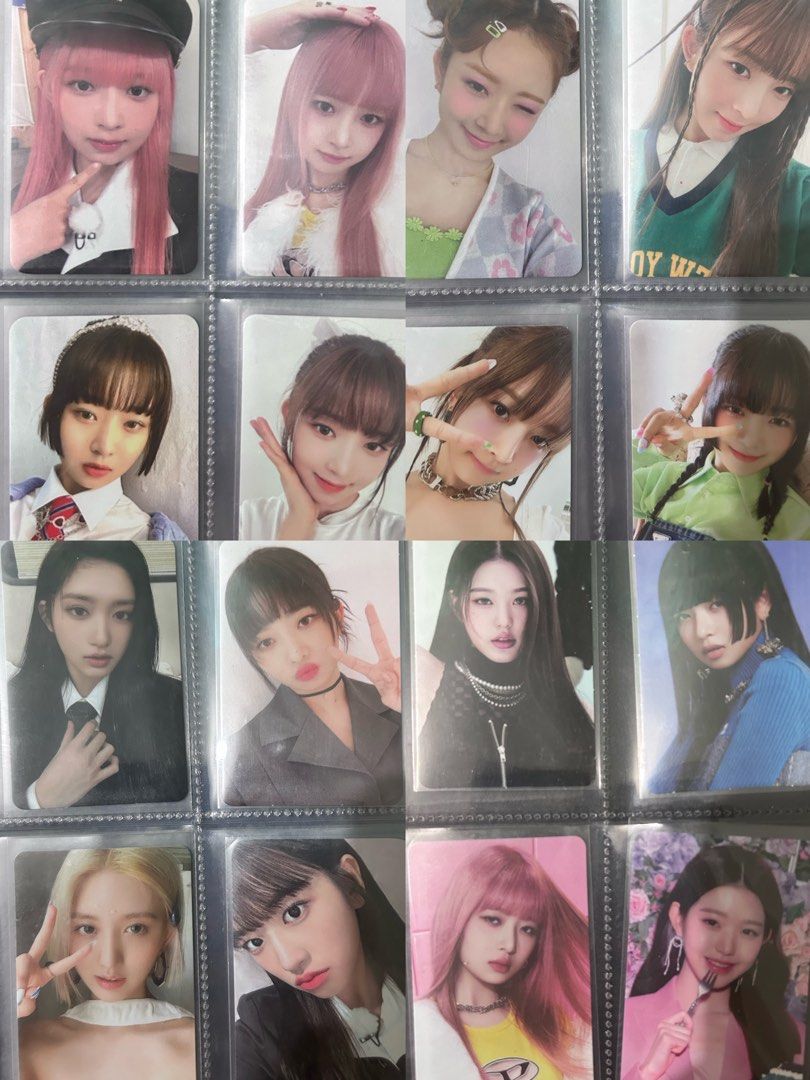 ive aespa balcpink winter lesserafim chaewon rei 小卡 ！有5圖！, 興趣及遊戲, 收藏品及 ...