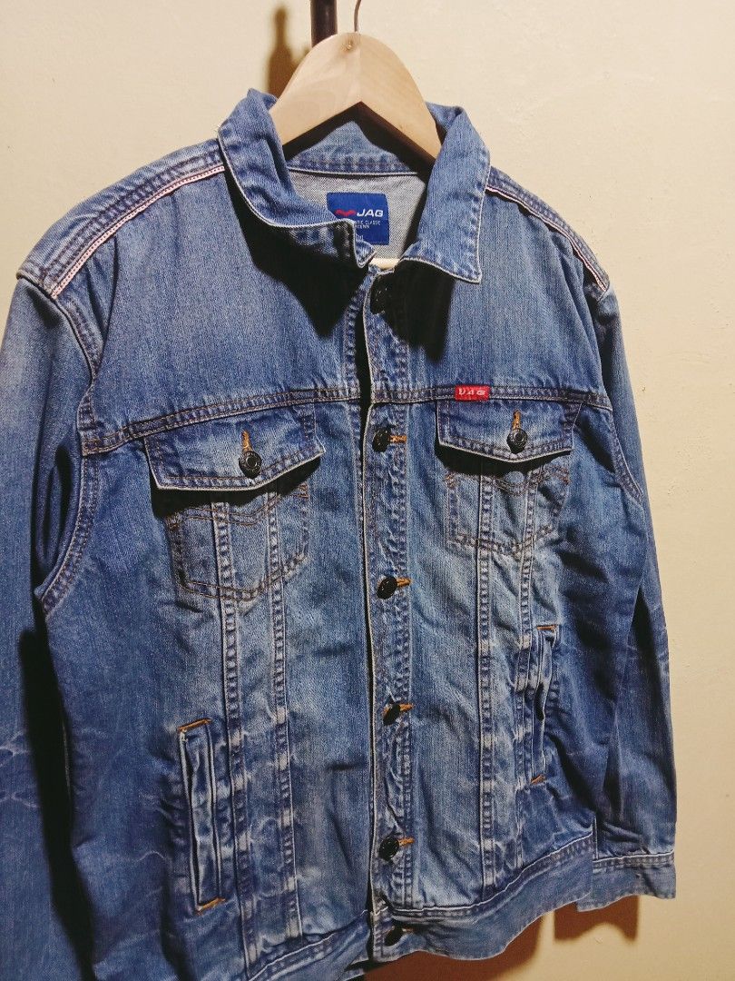 JAG DENIM JACKET, Men's Fashion, Coats, Jackets and Outerwear on Carousell