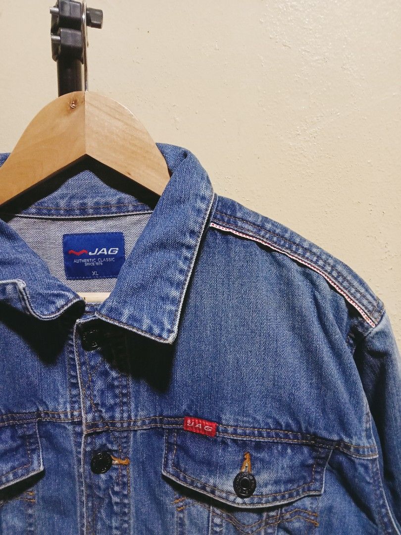 JAG DENIM JACKET, Men's Fashion, Coats, Jackets and Outerwear on Carousell