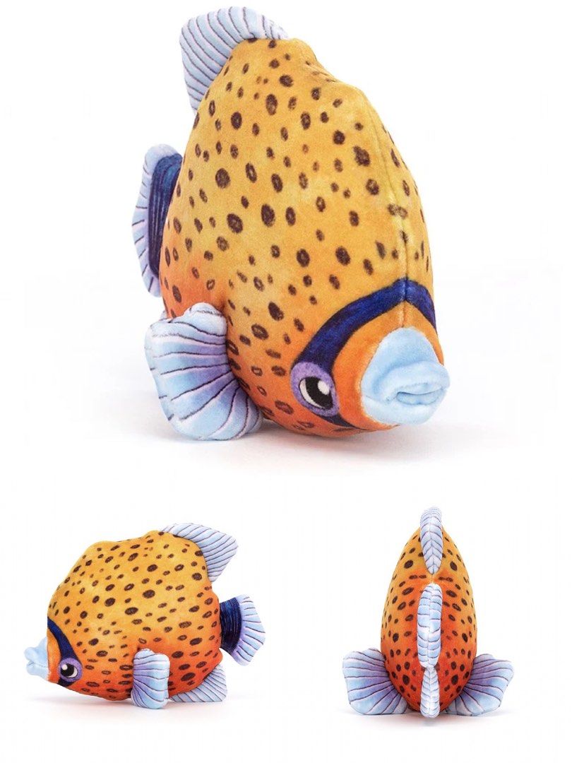 Jellycat Fishful Pink Orange Blue Fish Soft Stuffed Plush Toy BNWT ...