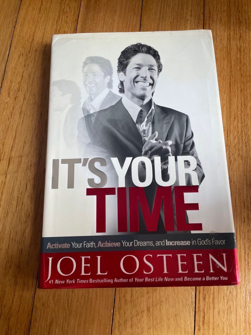Joel Osteen It’s Your Time, Hobbies & Toys, Books & Magazines, Fiction & Non-Fiction on Carousell
