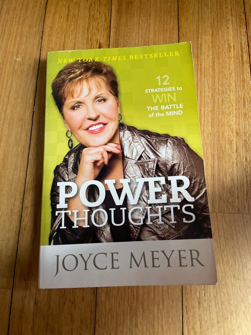 Joyce Meyer Power Thoughts Hobbies And Toys Books And Magazines Fiction