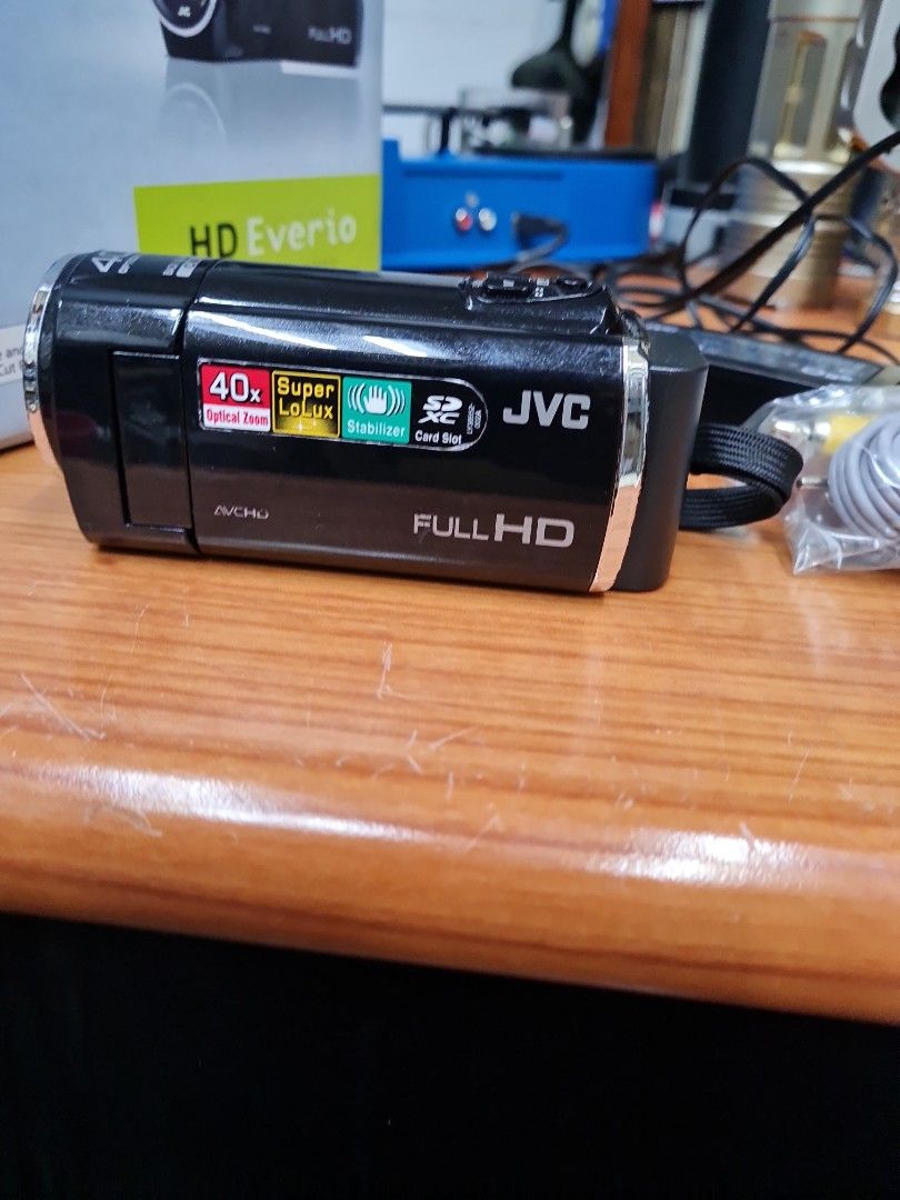 JVC full HD 40X zoom, Photography, Cameras on Carousell