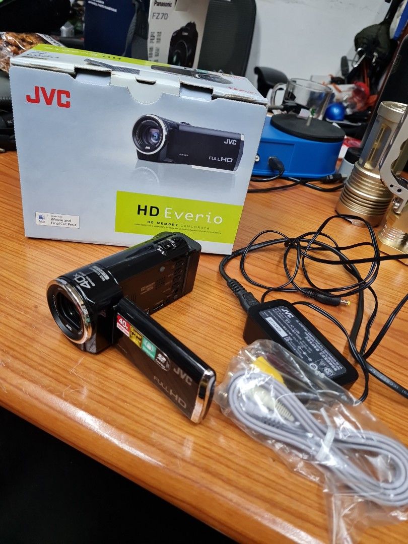 JVC full HD 40X zoom, Photography, Cameras on Carousell