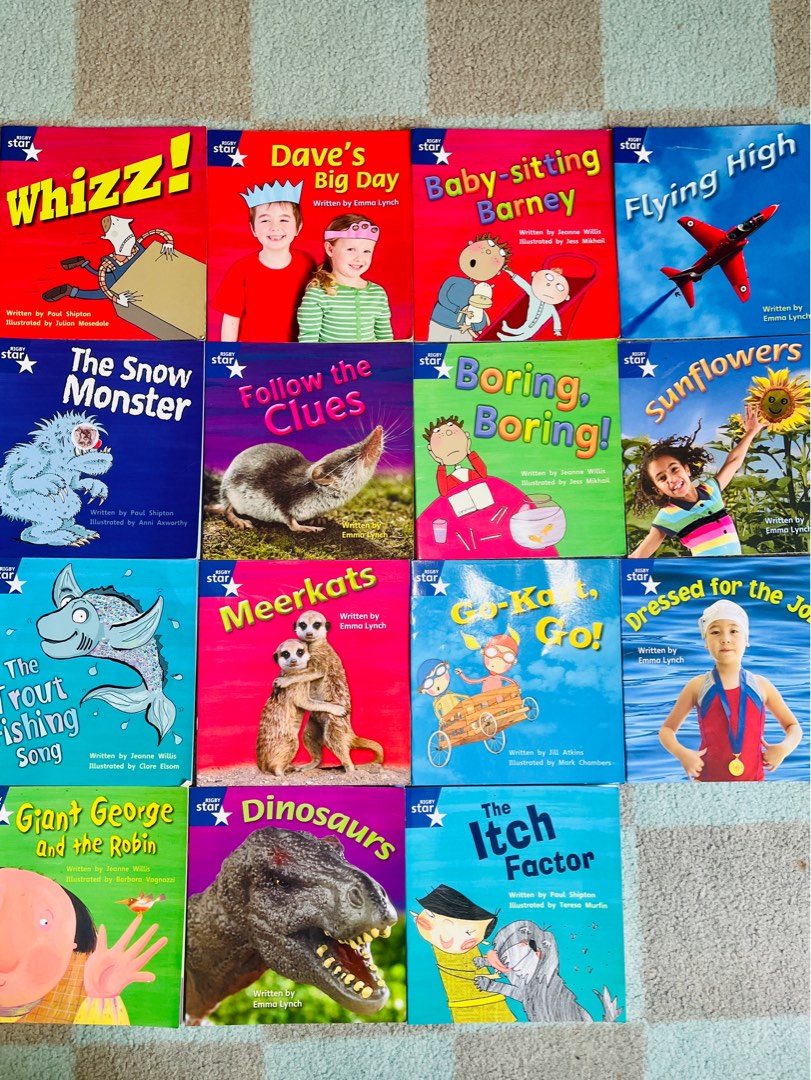 K2 Rigby Star 15 books (phase5 set 13-27), Hobbies & Toys, Books ...