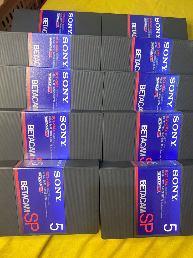 KASET BETACAM SP SONY original, Elektronik, TV & Perlengkapan Hiburan ... KASET BETACAM SP SONY original, Elektronik, TV & Perlengkapan Hiburan ...
