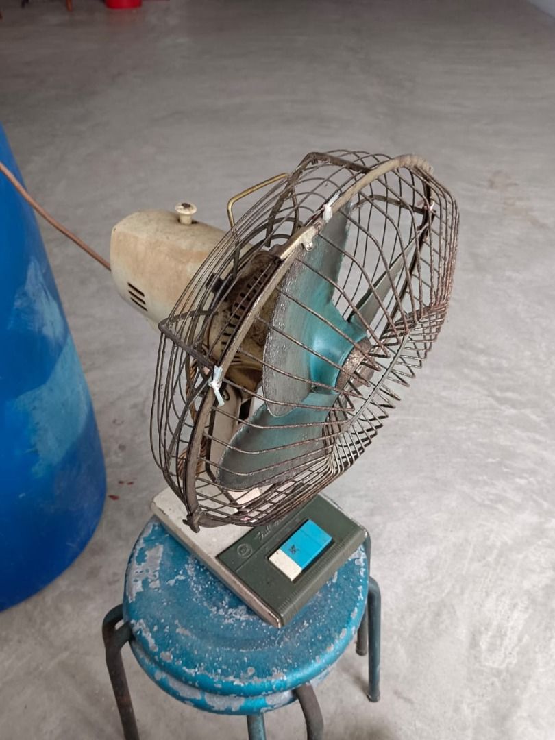 KDK Vintage Antique Table Fan in Great Working Condition 12" 30cm 80s ...