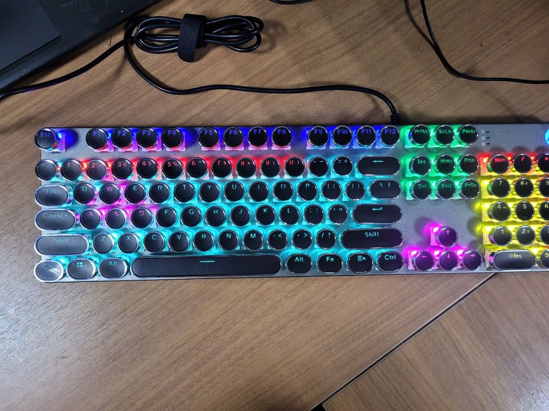 Keyboard HP GK400Y / Mechanical Gaming Keyboard, Elektronik, Komputer ...