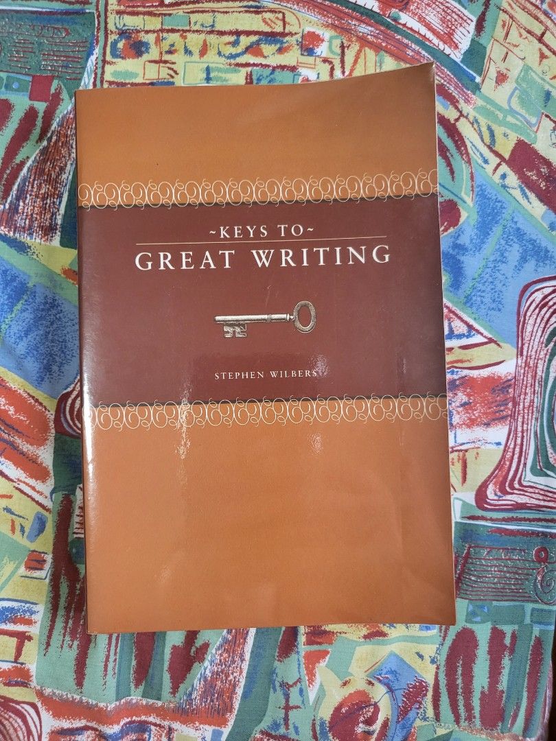 Keys to Great Writing - writing guide book, Hobbies & Toys, Books ...