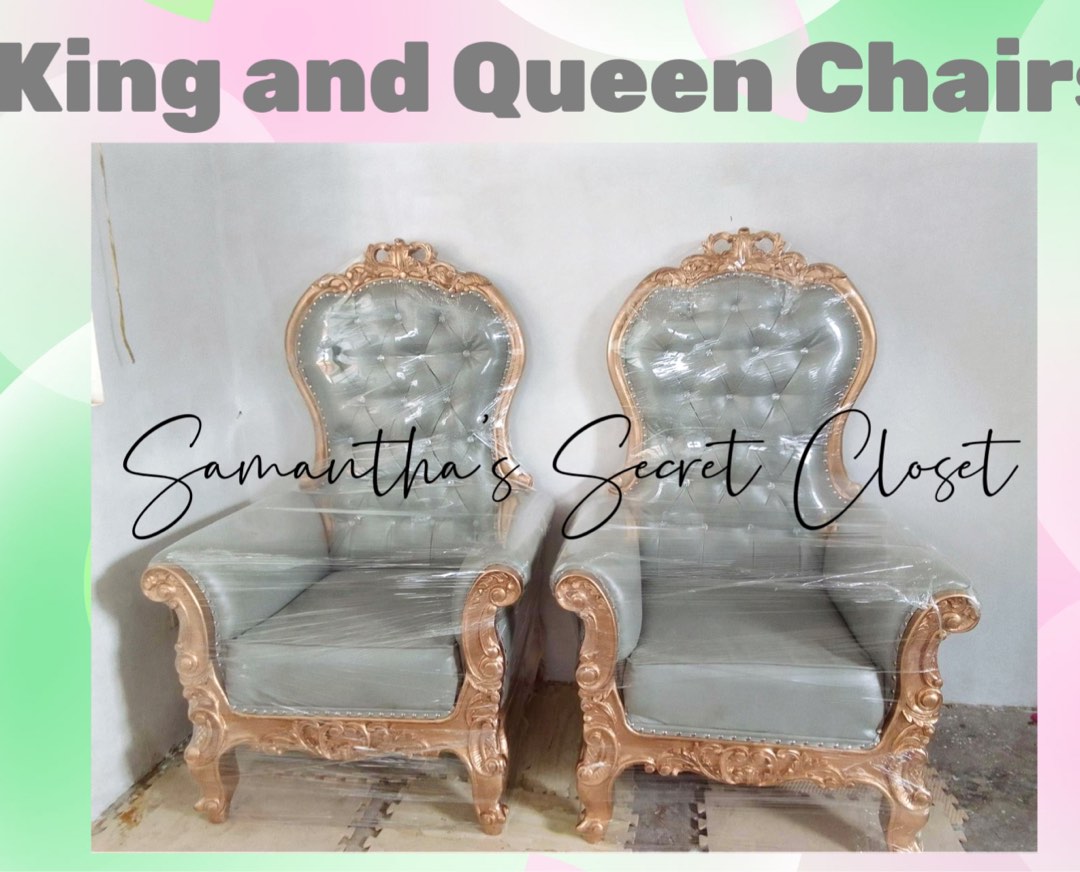 King&Queen Chairs on Carousell