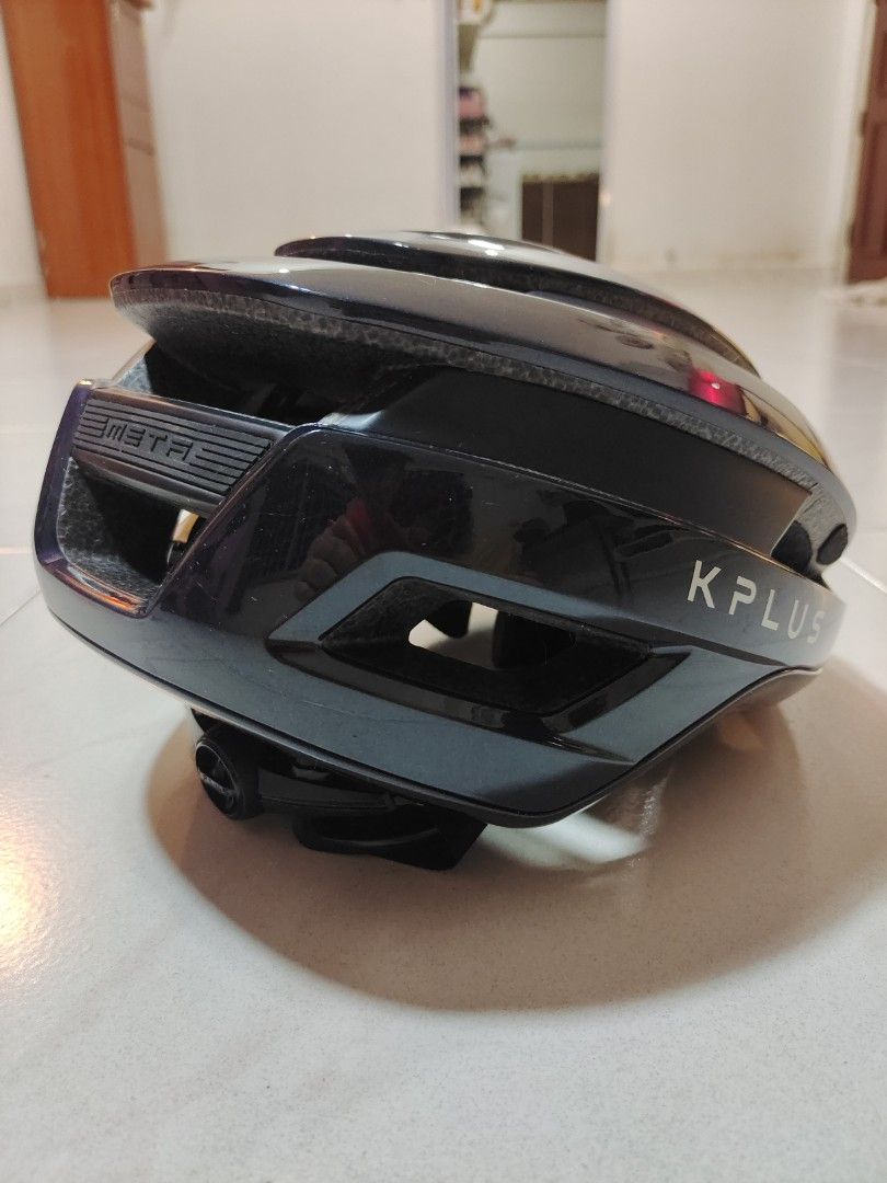 Kplus Meta Helmet, Sports Equipment, Bicycles & Parts, Parts & Accessories on Carousell