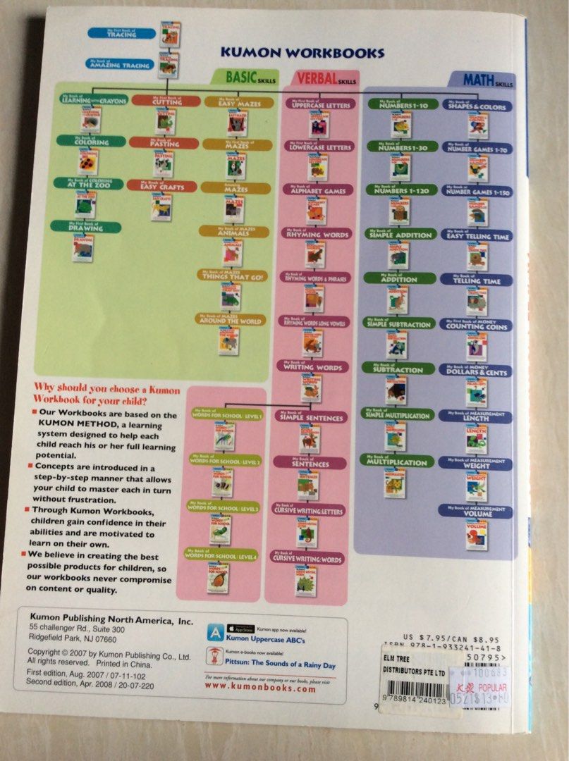 Kumon simple multiplication, Hobbies & Toys, Books & Magazines ...