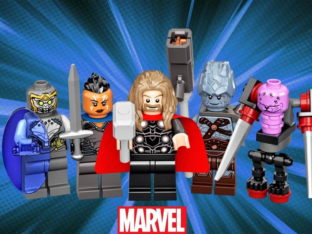 Lego 40525 Endgame Battle Thor Valkyrie Miek Korg - Marvel Avengers ...