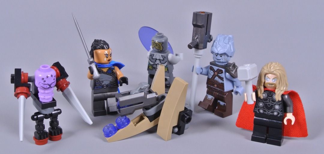 Lego 40525 Endgame Battle Thor Valkyrie Miek Korg - Marvel Avengers ...