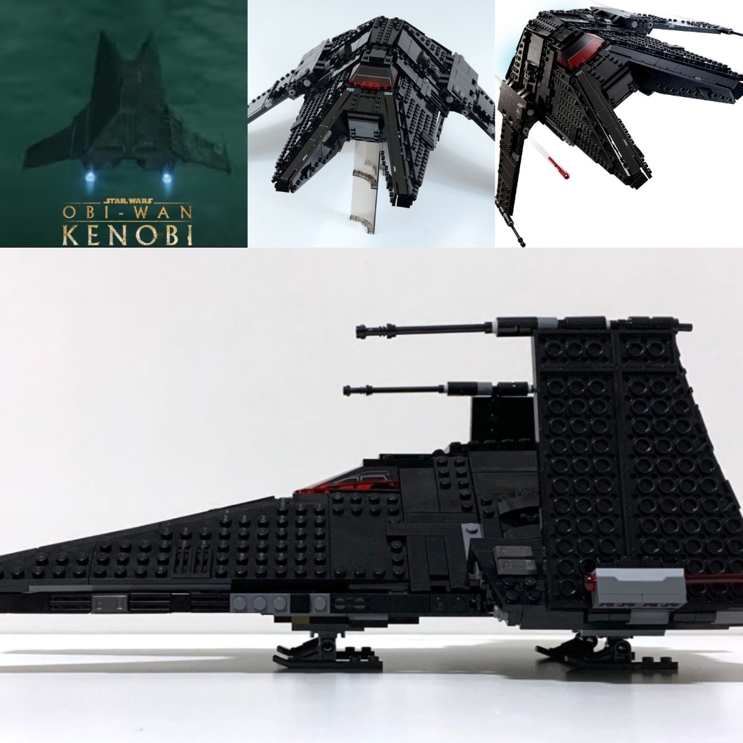 Lego 75336 Inquisitor Transport Scythe Ship Star Wars Obi-Wan Kenobi ...