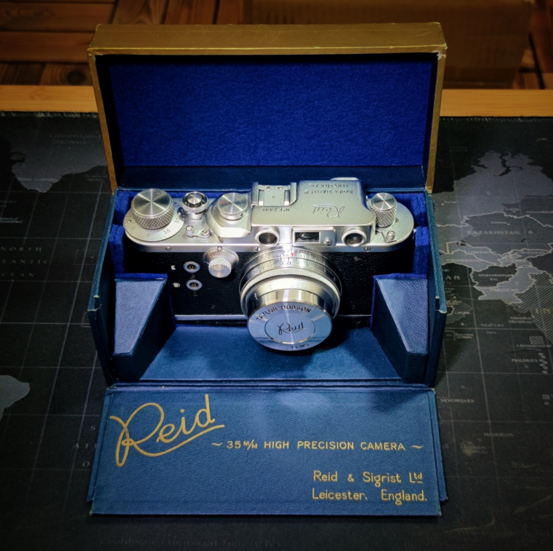 Leica IIIc (Rare British made) Reid III camera with a very beautifully ...