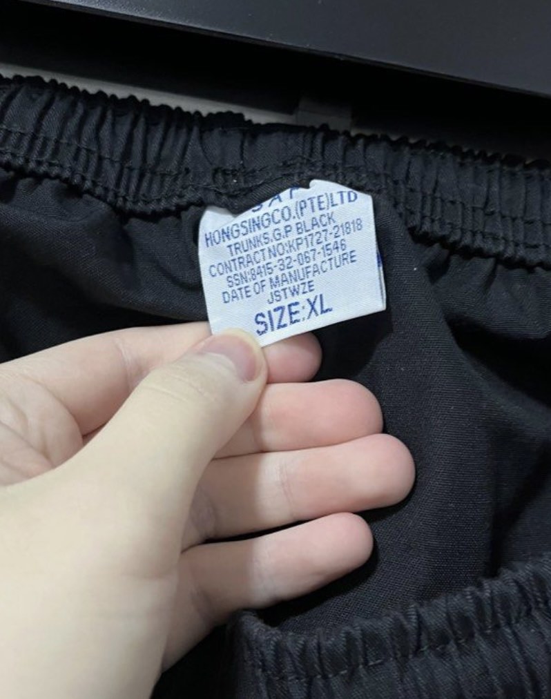 LF XL SAF ADMIN SHORTS, Men's Fashion, Bottoms, Shorts on Carousell