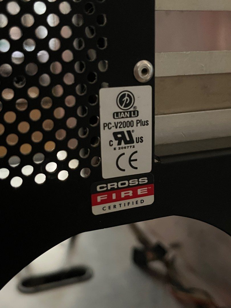 Lian Li full tower PC-V2000 Plus black aluminium case鐵鋁機箱, 電腦＆科技, 桌上電腦 ...